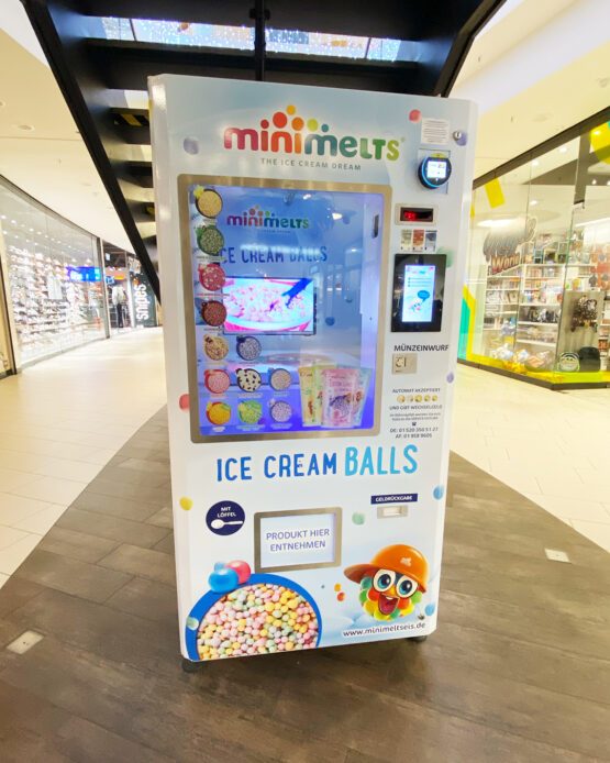 Mini Melts Eis im Forum Hanau